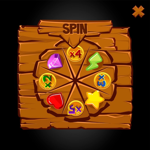 Vibrant Spin Wheel with Colorful Gems | Jiffy Designs
