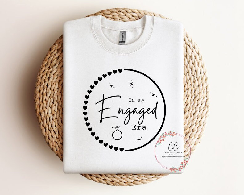 In My Engaged Ea Svg, Fiance Svg, Wedding Svg, Bride Svg, Team Bride ...