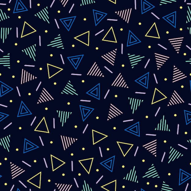 Vibrant Geometric Shapes Cosmic Constellation Pattern | Jiffy Designs