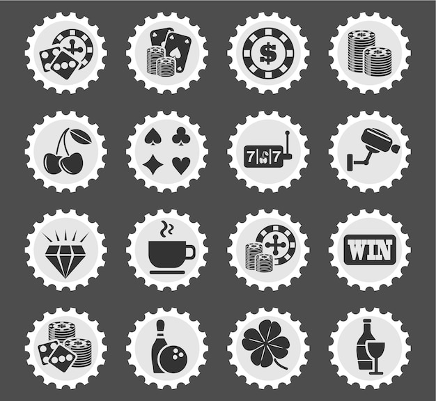 Versatile Monochrome Icon Collection for Diverse Applications | Jiffy ...