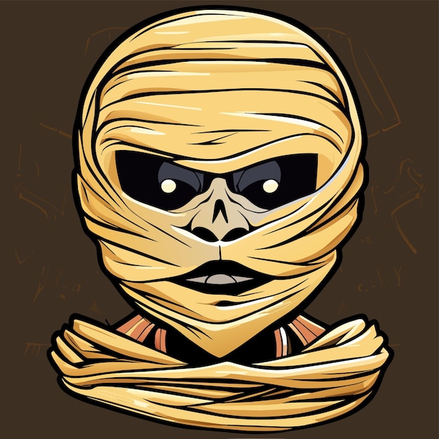 Mysterious Mummy Face Wrapped in Bandages | Jiffy Designs