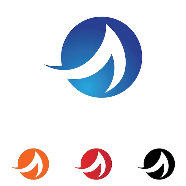 Vibrant Swoosh Symbol in Gradient Hues | Jiffy Designs