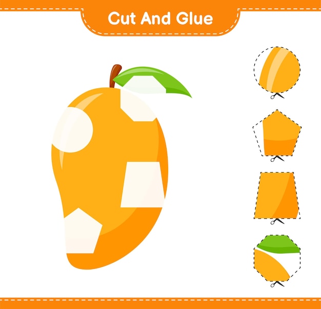 Vibrant Mango Mosaic: A Juicy Fruit Collage | Jiffy Designs