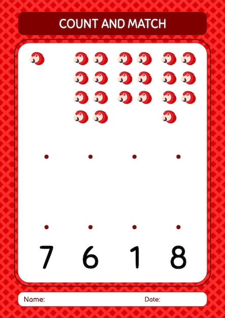 Engaging Visual Counting and Matching Activity | Jiffy Designs