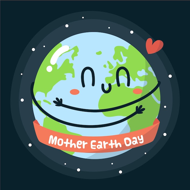 Cheerful Mother Earth Celebrates Her Special Day | Jiffy Designs