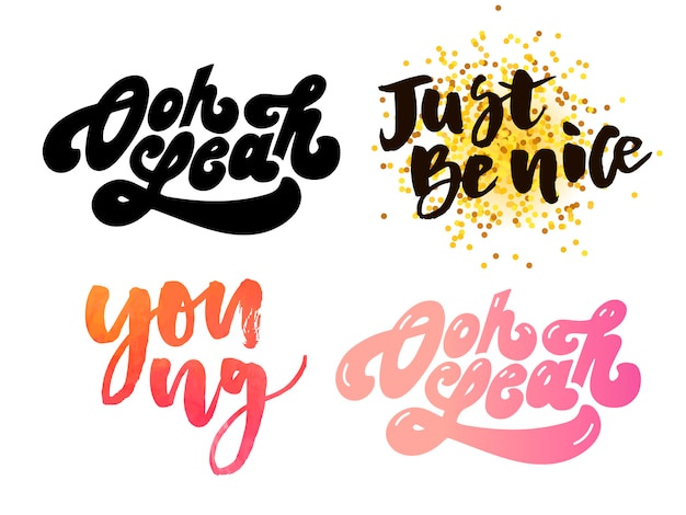 Vibrant Collection of Expressive Typographic Designs | Jiffy Designs