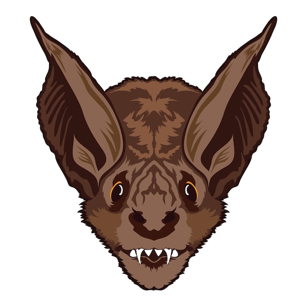 Fierce Bat with Intricate Tribal-Inspired Markings | Jiffy Designs