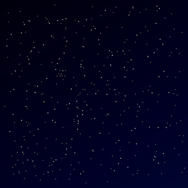 Glittering Night Sky Filled with Twinkling Stars | Jiffy Designs