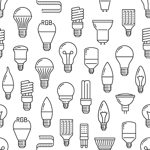 Illuminating Variety: A Diverse Collection of Light Bulb Designs ...