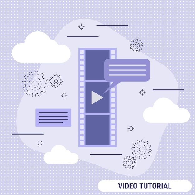 Animated Video Tutorial with Gears and Clouds | Jiffy Designs