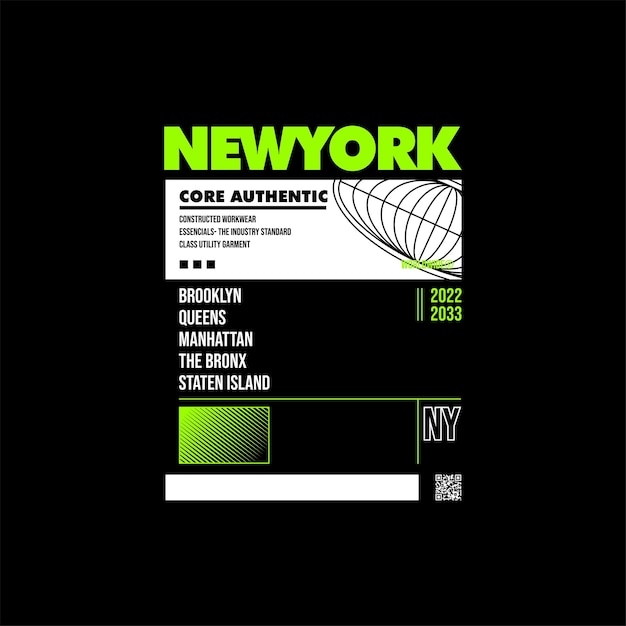 Vibrant New York City Graphic with Iconic Landmarks | Jiffy Designs