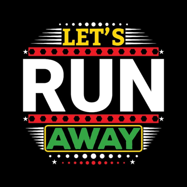 Retro-inspired Motivational Running Slogan with Bold Typography | Jiffy ...