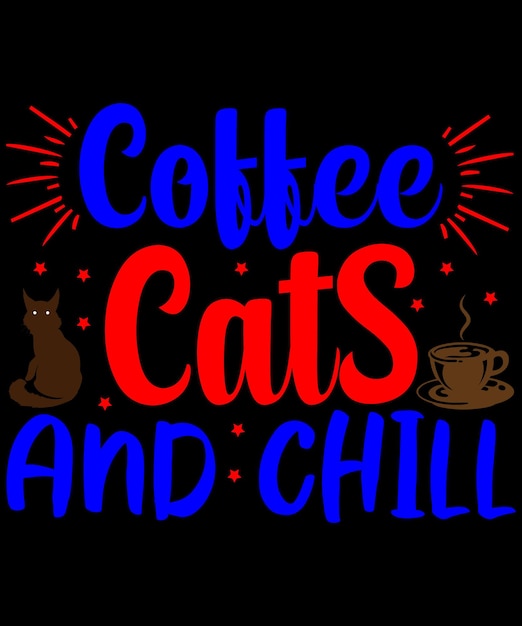 Vibrant Neon Sign Showcases Coffee, Cats, and Chill | Jiffy Designs
