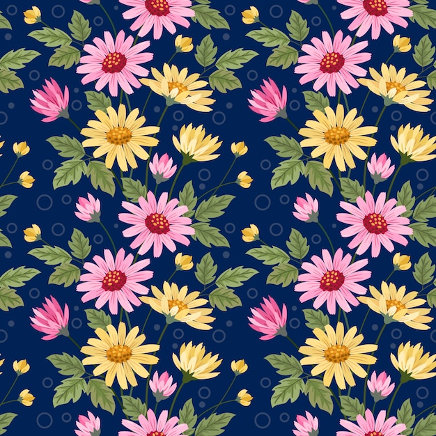 Vibrant Floral Bouquet on Midnight Blue Background | Jiffy Designs