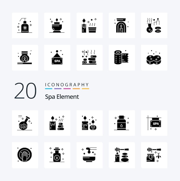 Comprehensive Collection of Versatile Spa and Wellness Icons | Jiffy ...