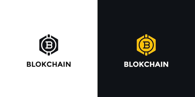 Futuristic Blockchain Technology Symbols in Minimalist Design | Jiffy ...