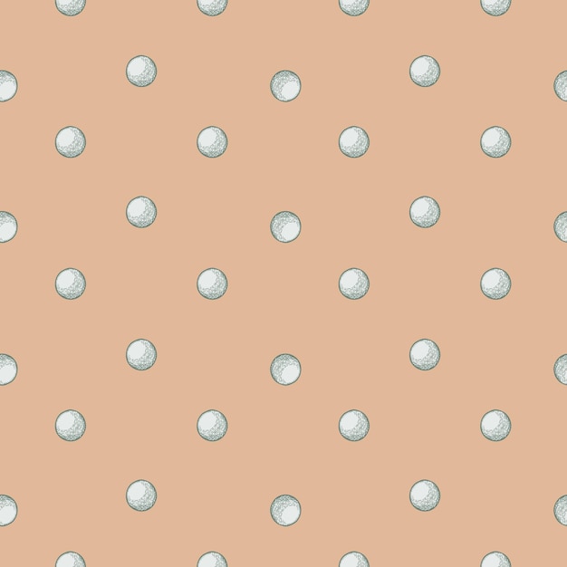 Elegant Peach Polka Dot Pattern with Subtle Shine | Jiffy Designs