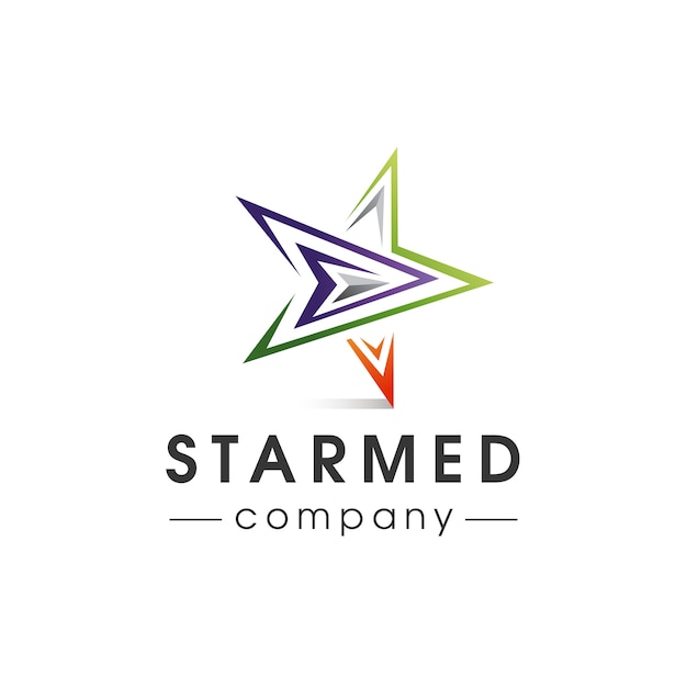 Vibrant Star-Shaped Logo for Dynamic Branding | Jiffy Designs