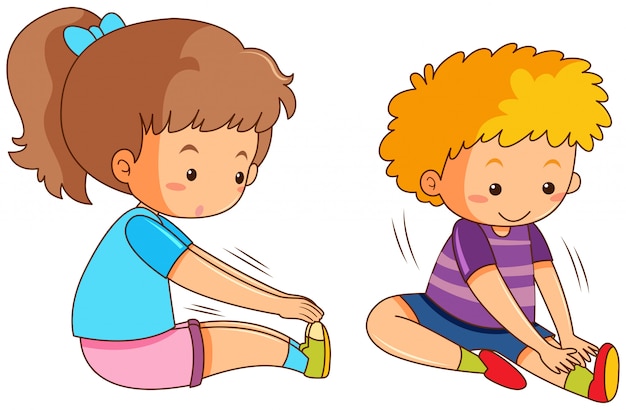 Playful Children's Illustration with Colorful Characters Drawing ...