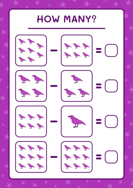 Counting Crows: A Playful Math Puzzle | Jiffy Designs