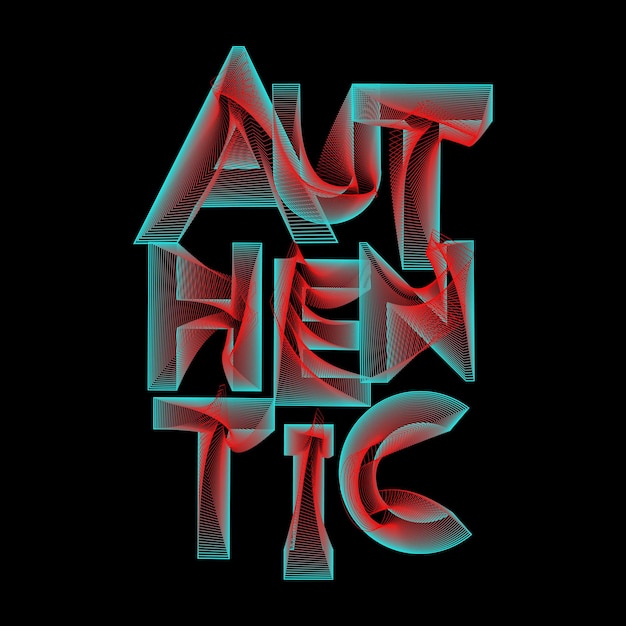 Vibrant 3D Typographic Art with Striking Color Contrast | Jiffy Designs