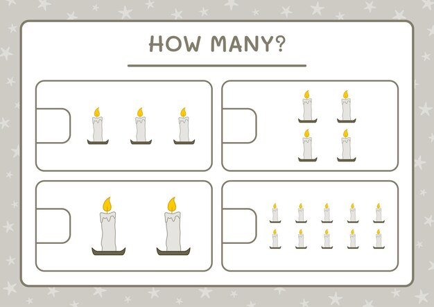 Counting Candles: A Whimsical Visual Puzzle | Jiffy Designs