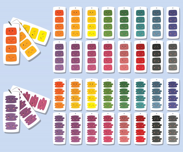 Vibrant Color Swatches: Hues for Creative Inspiration | Jiffy Designs