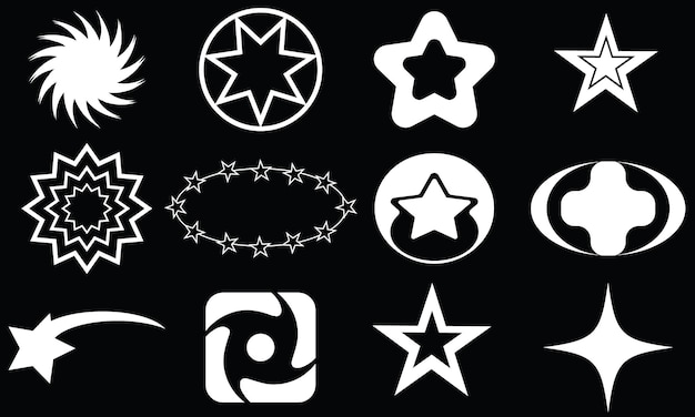 Captivating Collection of Diverse and Striking Star Designs | Jiffy Designs