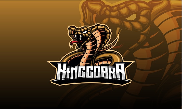 Fierce Cobra Mascot Logo for Kingcobra Brand | Jiffy Designs