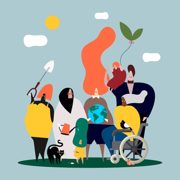 Diverse Community Embracing Inclusivity and Growth | Jiffy Designs