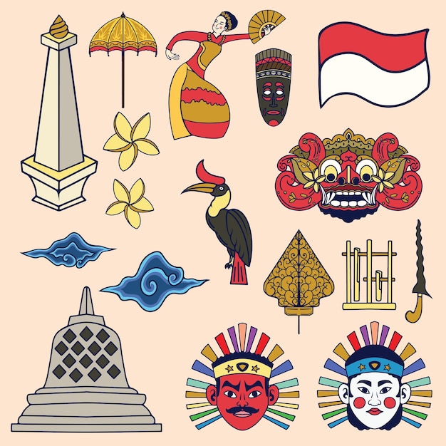 Vibrant Symbols of Indonesian Culture and Tradition | Jiffy Designs