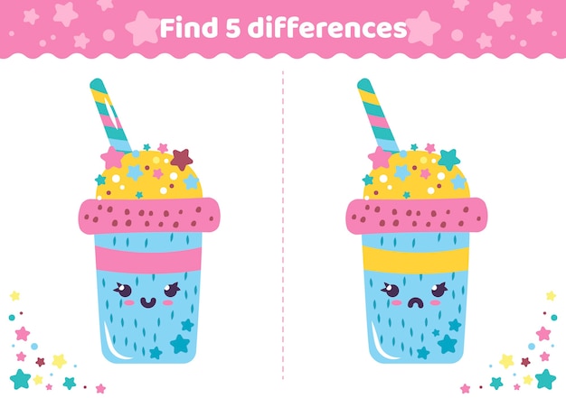 Adorable Milkshake with Sprinkles and Stars | Jiffy Designs