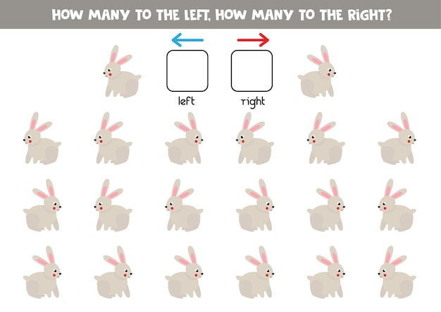Counting Bunnies: How Many to the Left, How Many to the Right? | Jiffy ...