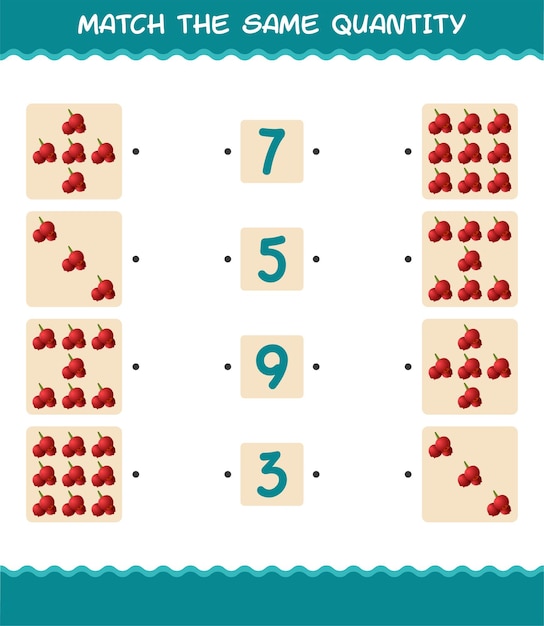Matching Apples: Visually Engaging Math Activity | Jiffy Designs