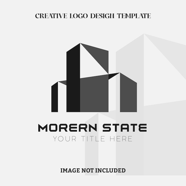 Striking Geometric Cityscape with Modern Typography | Jiffy Designs