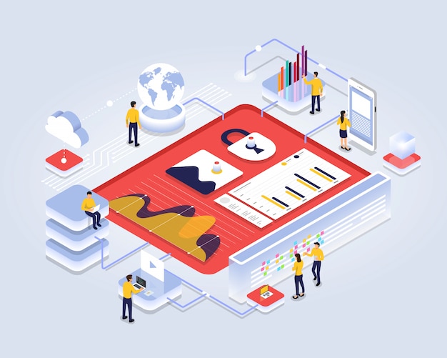 Vibrant Data Analytics Dashboard with Global Insights and ...