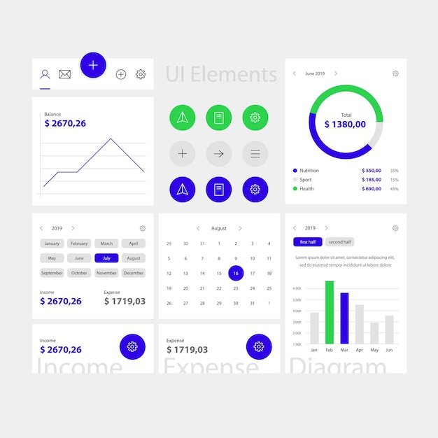 Vibrant UI Dashboard with Insightful Data Visualizations | Jiffy Designs