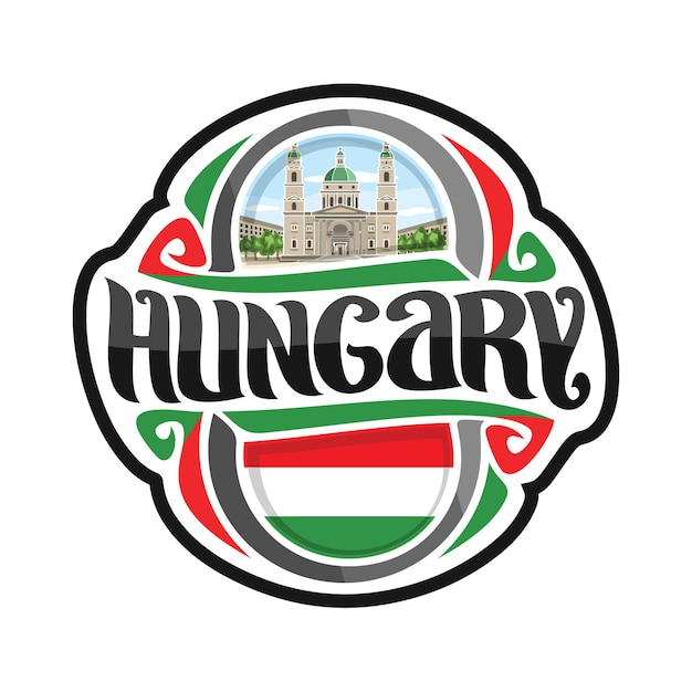 Vibrant Emblem Celebrating the Iconic Architecture of Hungary | Jiffy ...