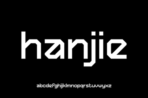 Captivating Hanjie: A Dynamic Typographic Masterpiece | Jiffy Designs