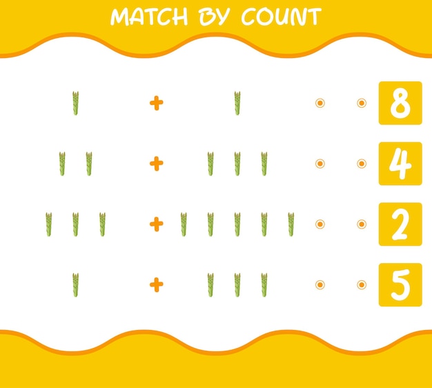 Counting Cactus Companions: A Vibrant Math Matching Game | Jiffy Designs