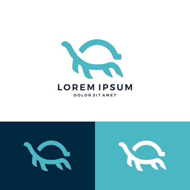 Elegant Turquoise Turtle Logo for Aquatic Branding | Jiffy Designs