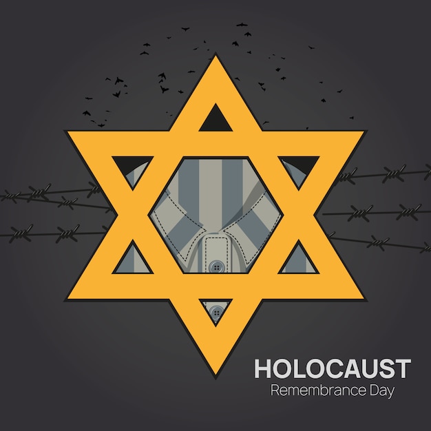 Somber Remembrance of Holocaust Tragedy Depicted in Star Symbol | Jiffy ...