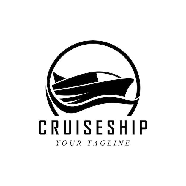 Sleek and Sophisticated Cruise Ship Logo Design | Jiffy Designs