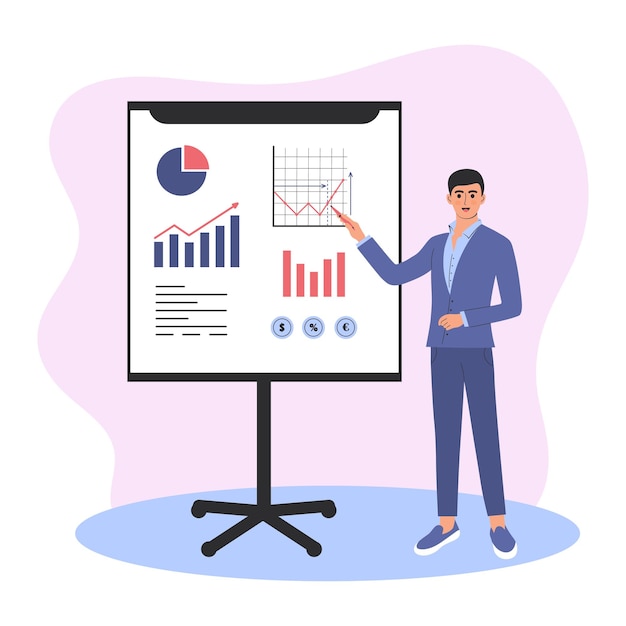 Captivating Business Presentation with Vibrant Charts and Graphs ...