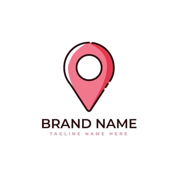 Vibrant Geo-Location Icon with Sleek Minimalist Design | Jiffy Designs