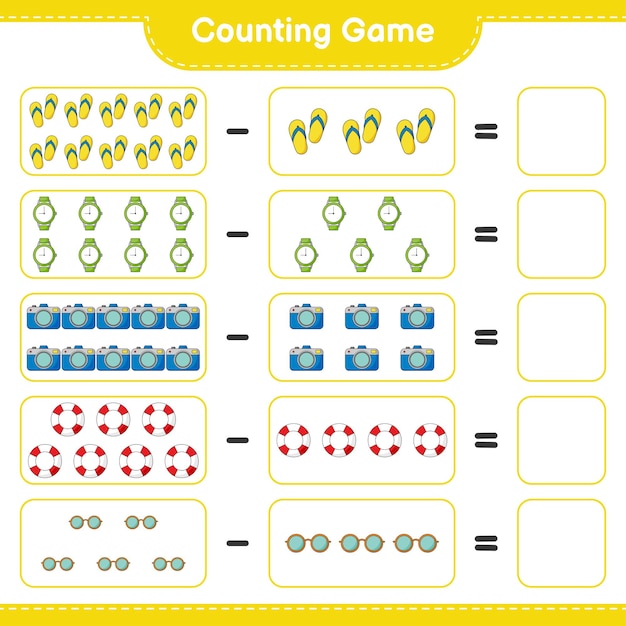 Engaging Counting Game with Vibrant Visuals | Jiffy Designs