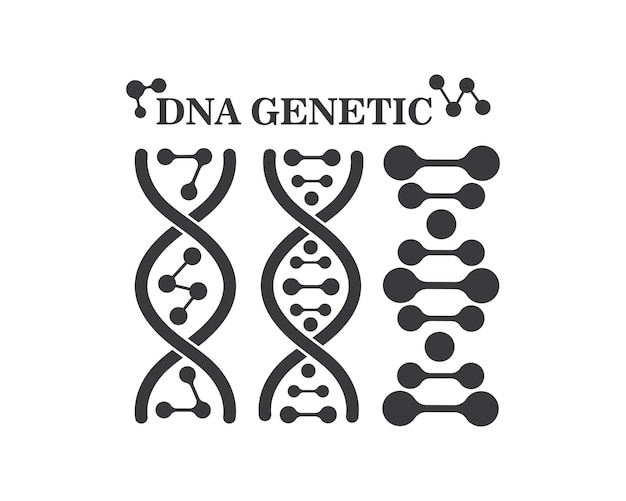 Captivating DNA Genetic Symbols Illustration | Jiffy Designs