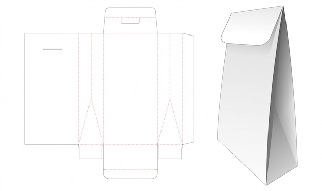 Minimalist White Packaging Design with Folding Flaps | Jiffy Designs