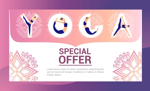 Vibrant Yoga Poses Showcase Graceful Special Offer | Jiffy Designs