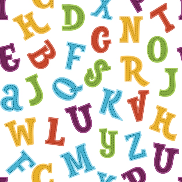 Vibrant Assortment of Playful Alphabet Letters | Jiffy Designs